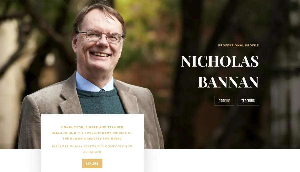 Dr Nicholas Bannan - International Composer, Conductor, Music ...